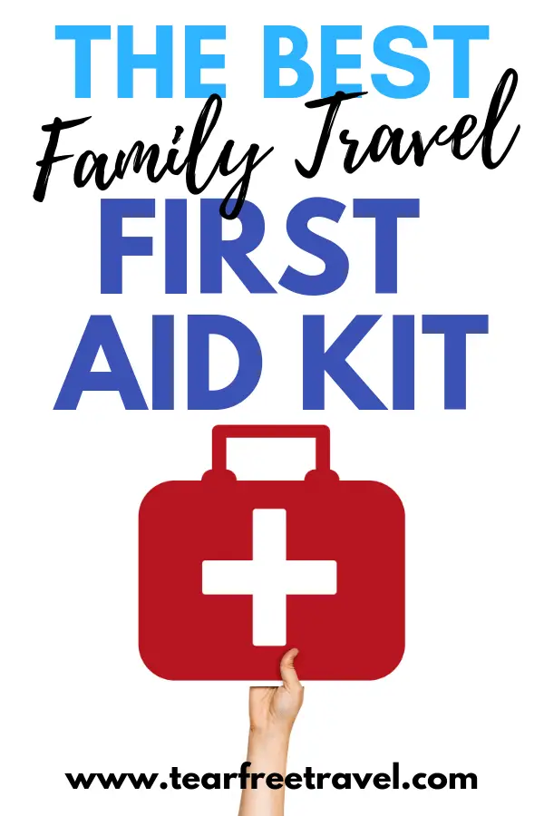 Mom Travel First Aid Kit - Tear Free Travel